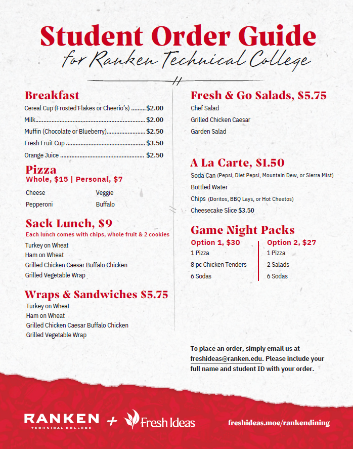 Dining Hall Resources | Residential Life | Inside Ranken